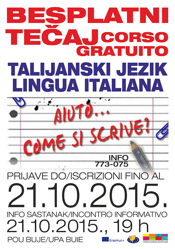 Besplatni tečaj talijanski jezik